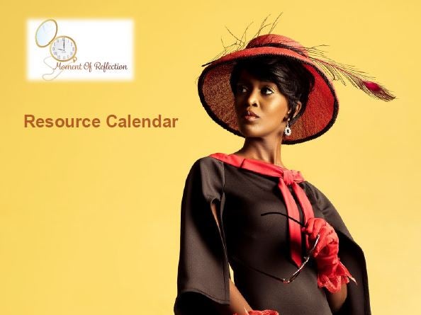 MOR Resource Calendar